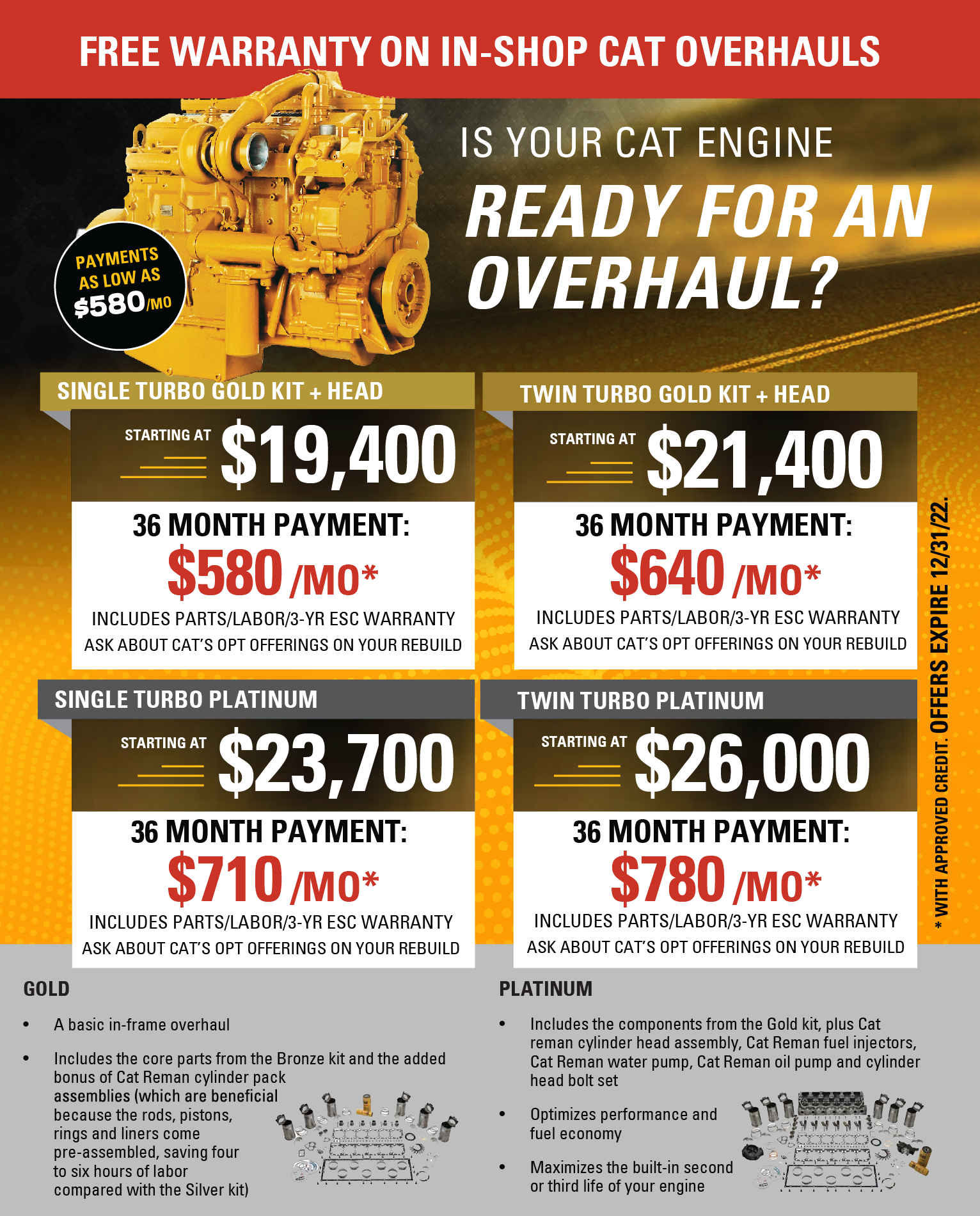 Your Cat Engine Rebuild Expert | Foley RIG360 Truck Center